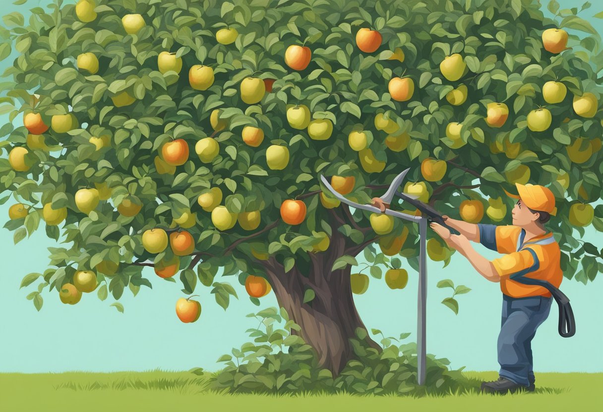 How to Prune an Overgrown Apple Tree: Essential Techniques and Tips ...