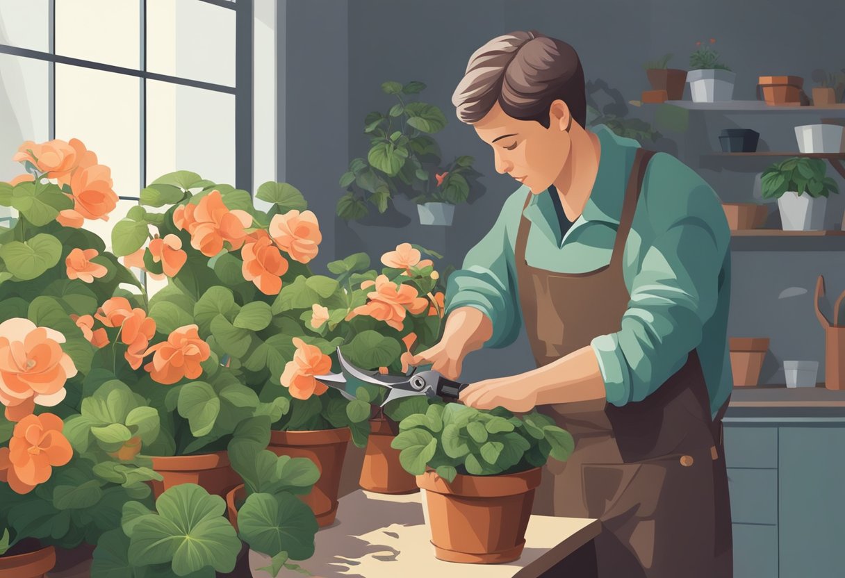 How to Prune Begonias in Pots: Essential Tips for Healthy Growth ...