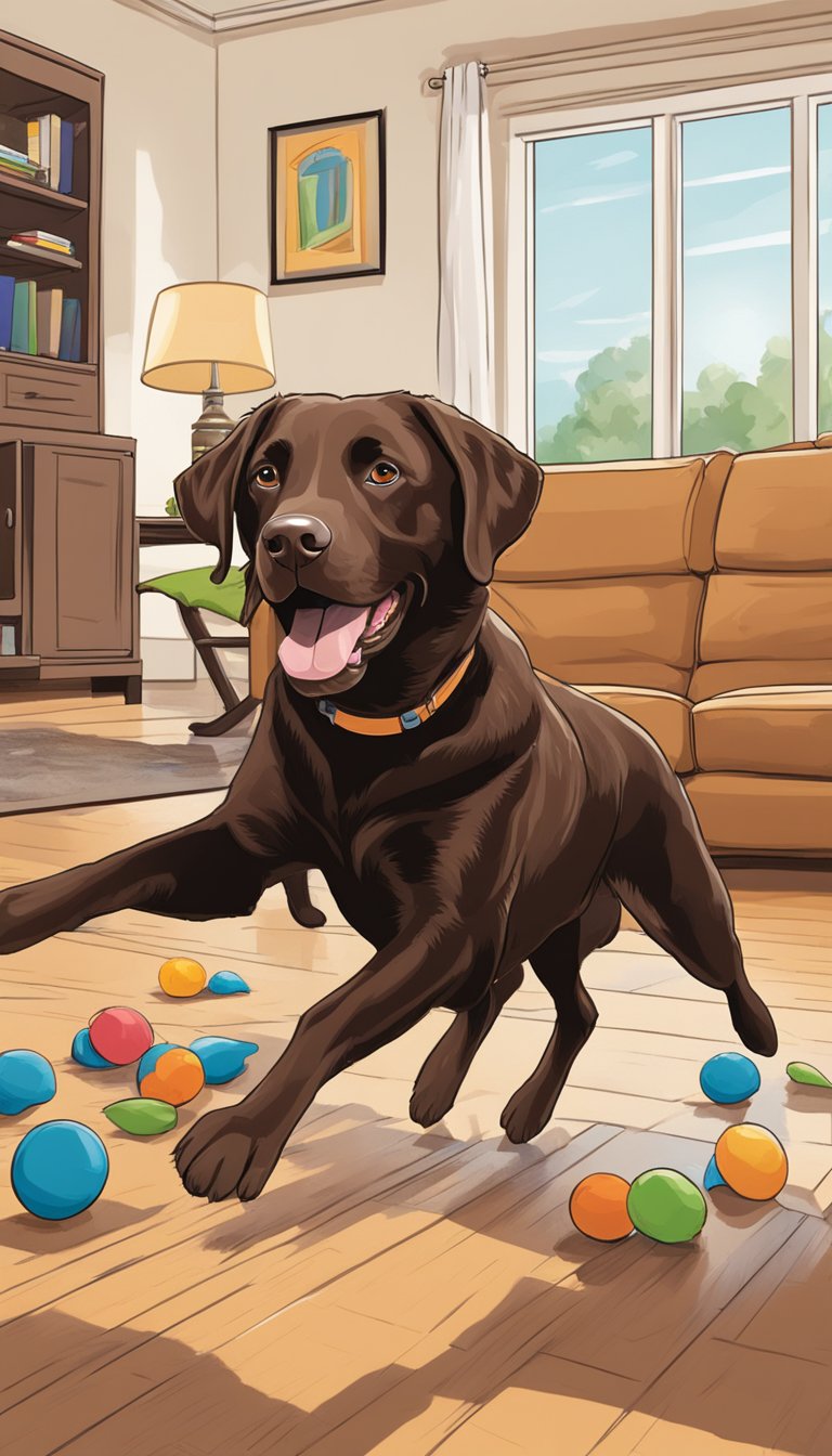 11 Tips to Deal with a Hyperactive Chocolate Lab: Unleash the Fun ...