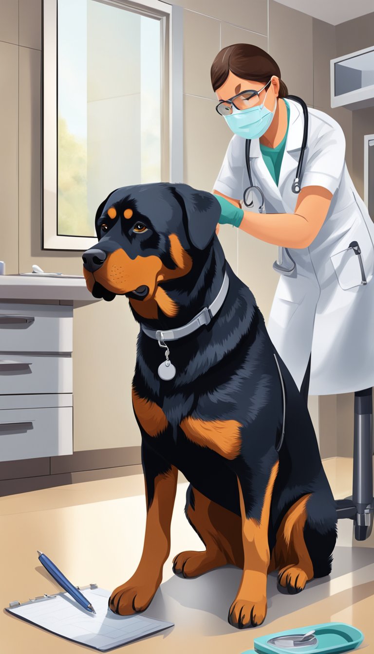 11 Common Rottweiler Skin Issues You Need to Know About! - Lets Learn Slang
