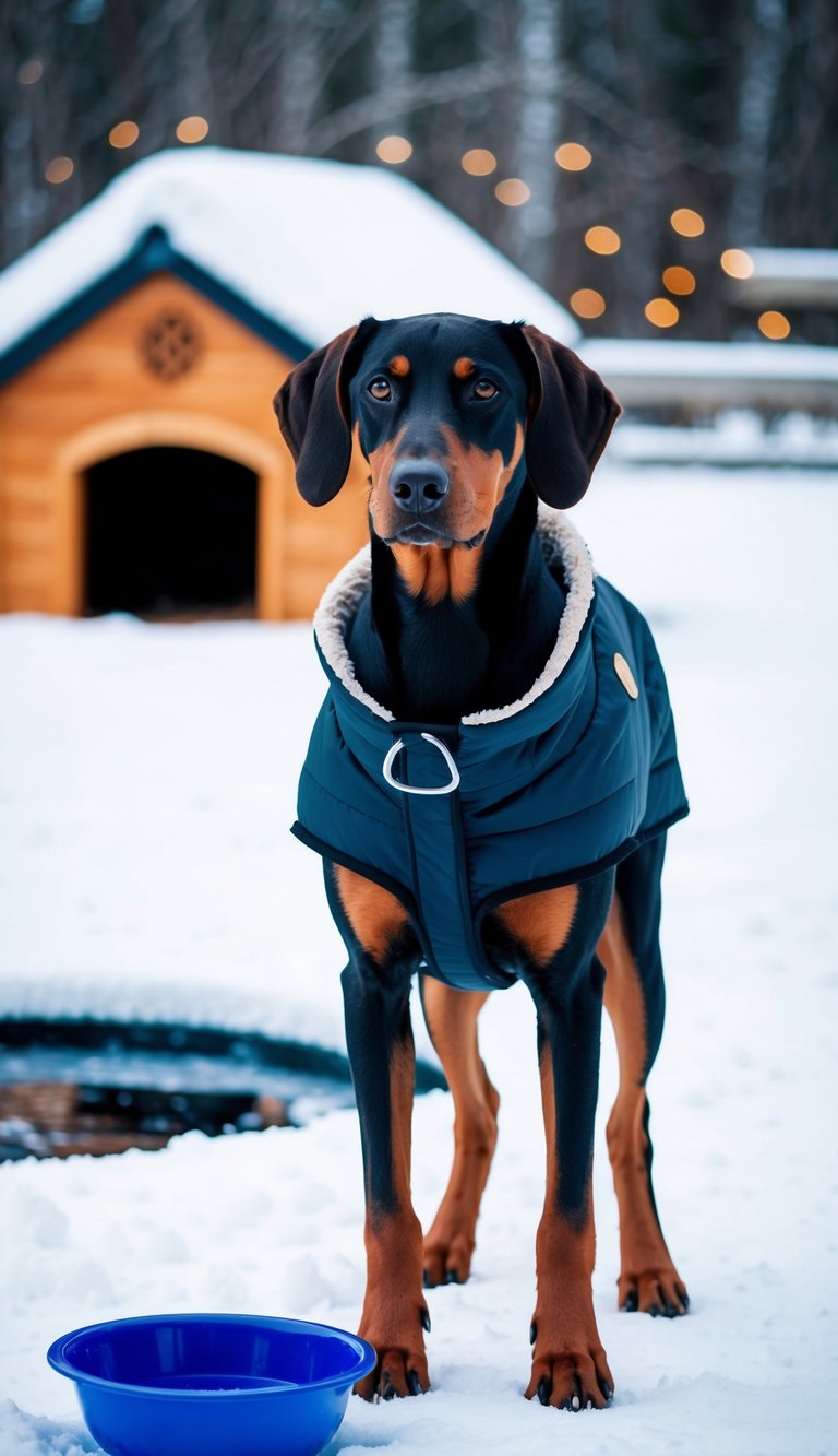 11 Tips for Doberman Pinscher Care in the Winter: Keep Your Pup Happy ...