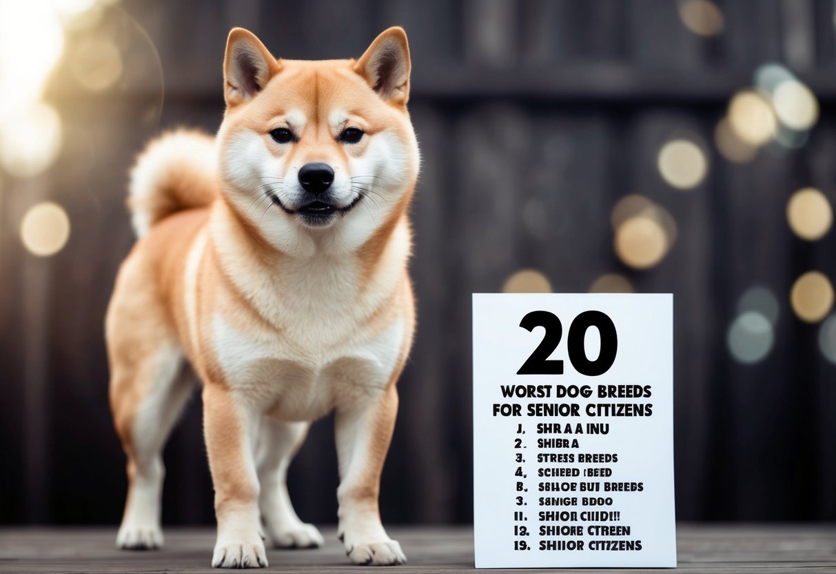 20 Worst Dog Breeds for Senior Citizens: High-Energy Pets to Avoid in ...