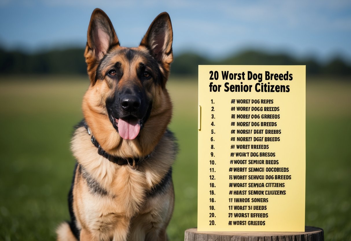20 Worst Dog Breeds for Senior Citizens: High-Energy Pets to Avoid in ...