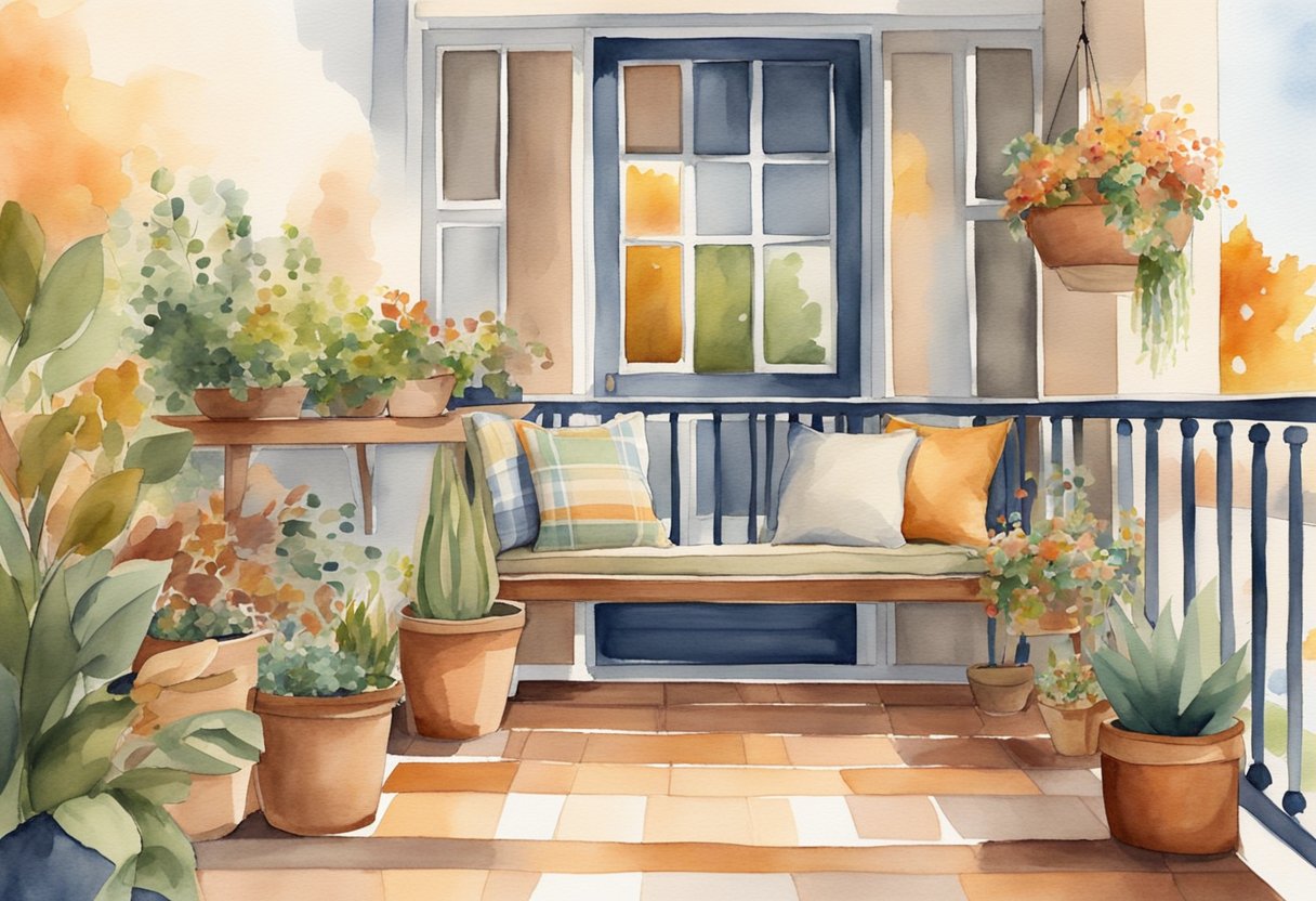 Tips for a Warm and Inviting Balcony in the Fall: Create a Cozy Seating ...