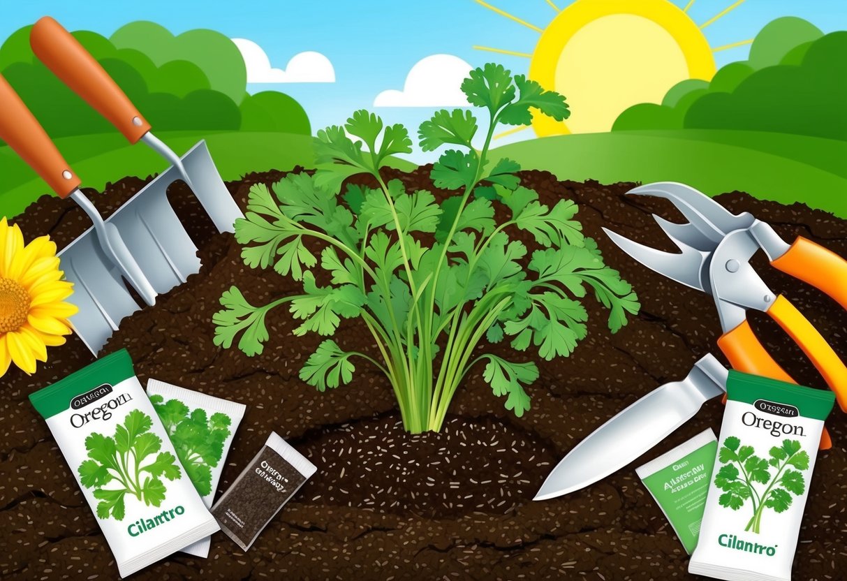 When to Plant Cilantro in Oregon: Optimal Seasons and Tips - Evergreen ...