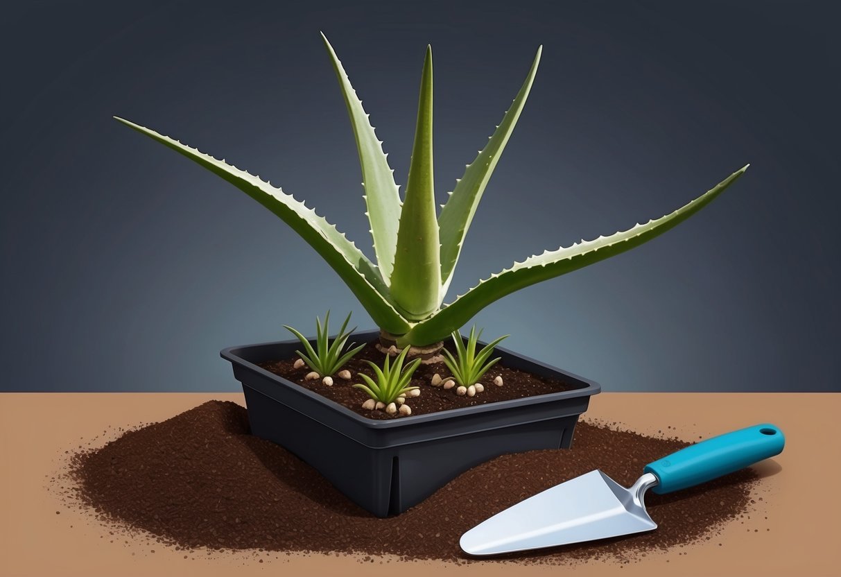 How to Transplant Aloe Pups: Successful Succulent Propagation ...