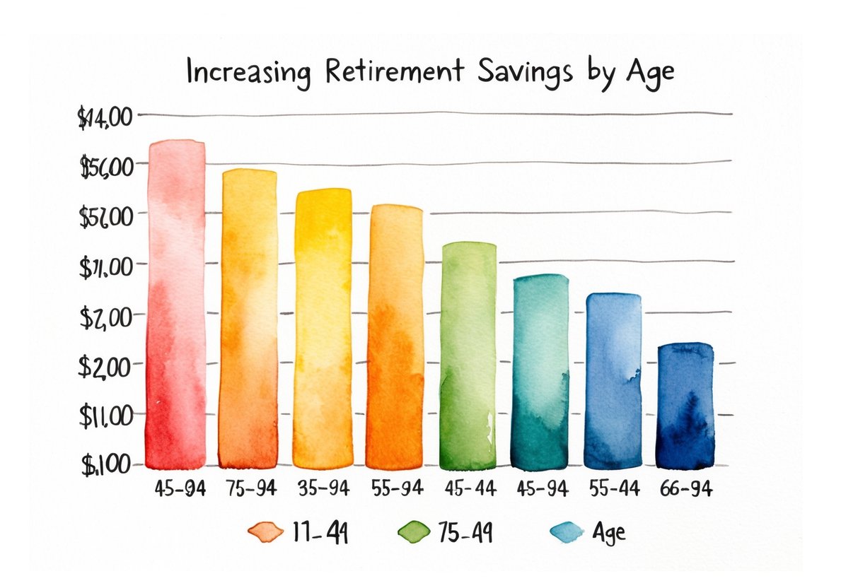 Average Retirement Savings by Age: Key Benchmarks for Financial Security