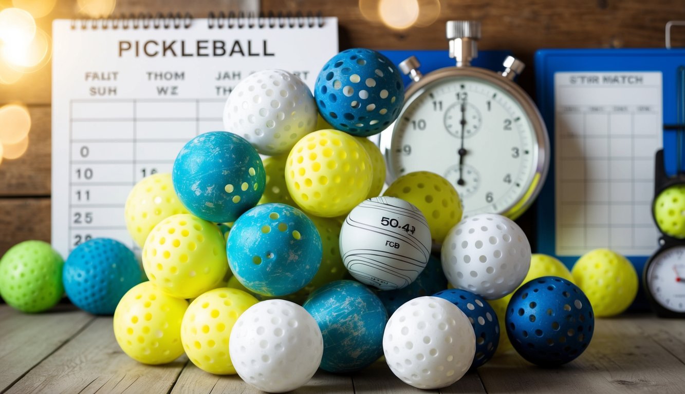 Durability Showdown: Comparing the Lifespan of Popular Pickleball Balls ...