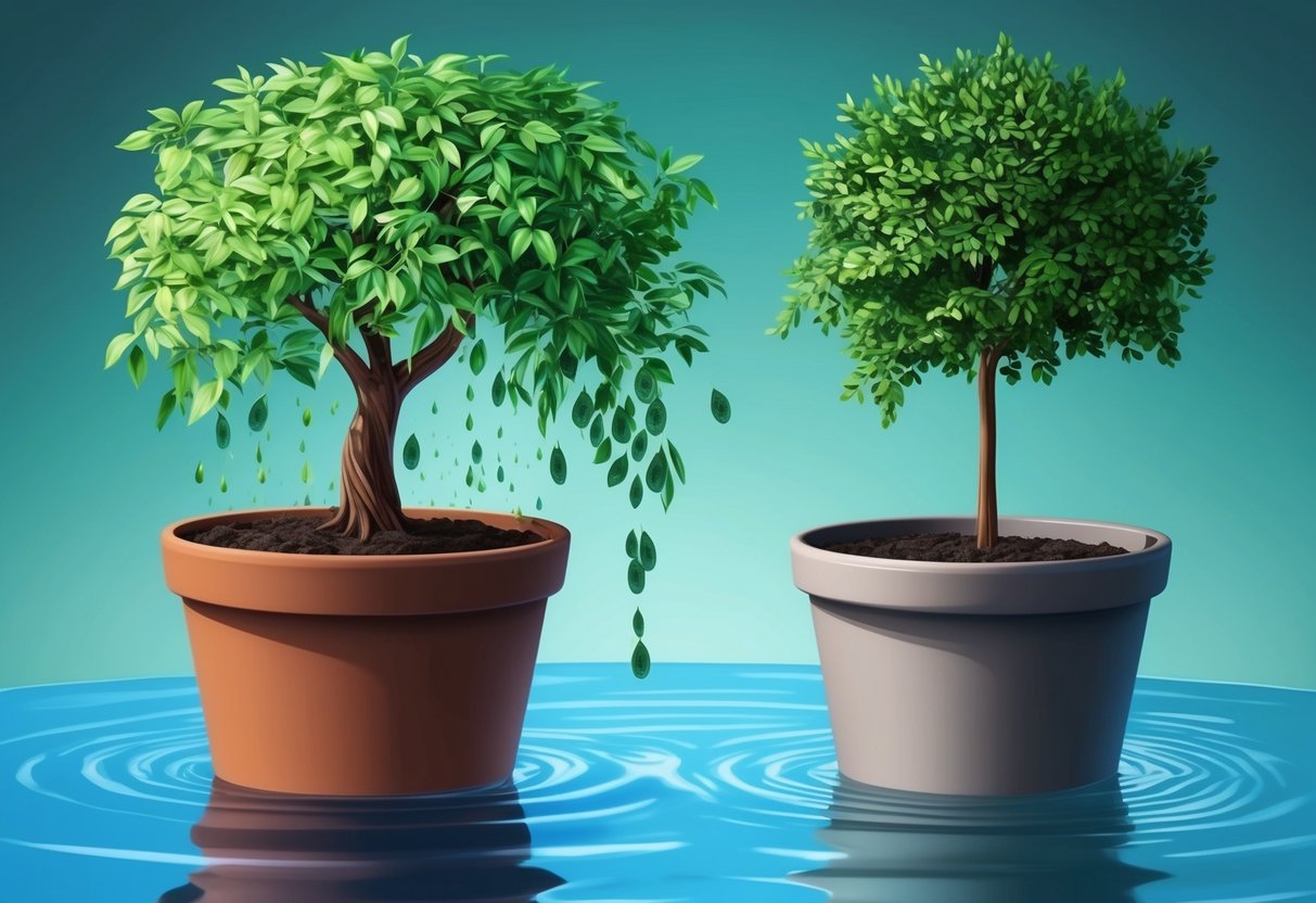 Overwatered Underwatered Money Tree: Signs and Solutions - Evergreen Seeds