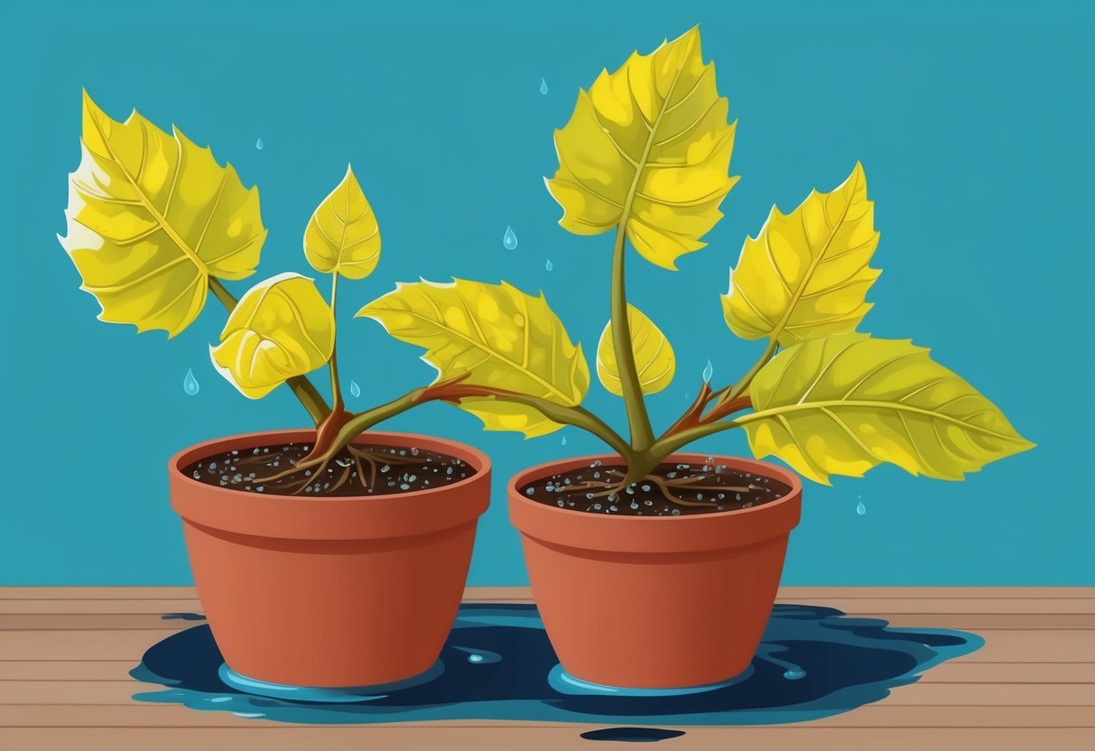 Signs of Overwatered Plants: How to Diagnose and Remedy Excess Water ...