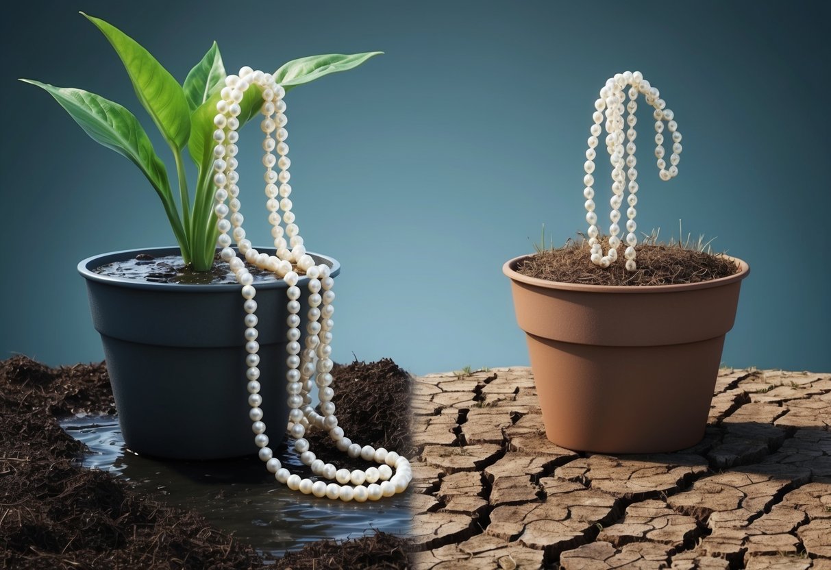 String of Pearls Overwatered vs Underwatered: Key Differences in Care ...