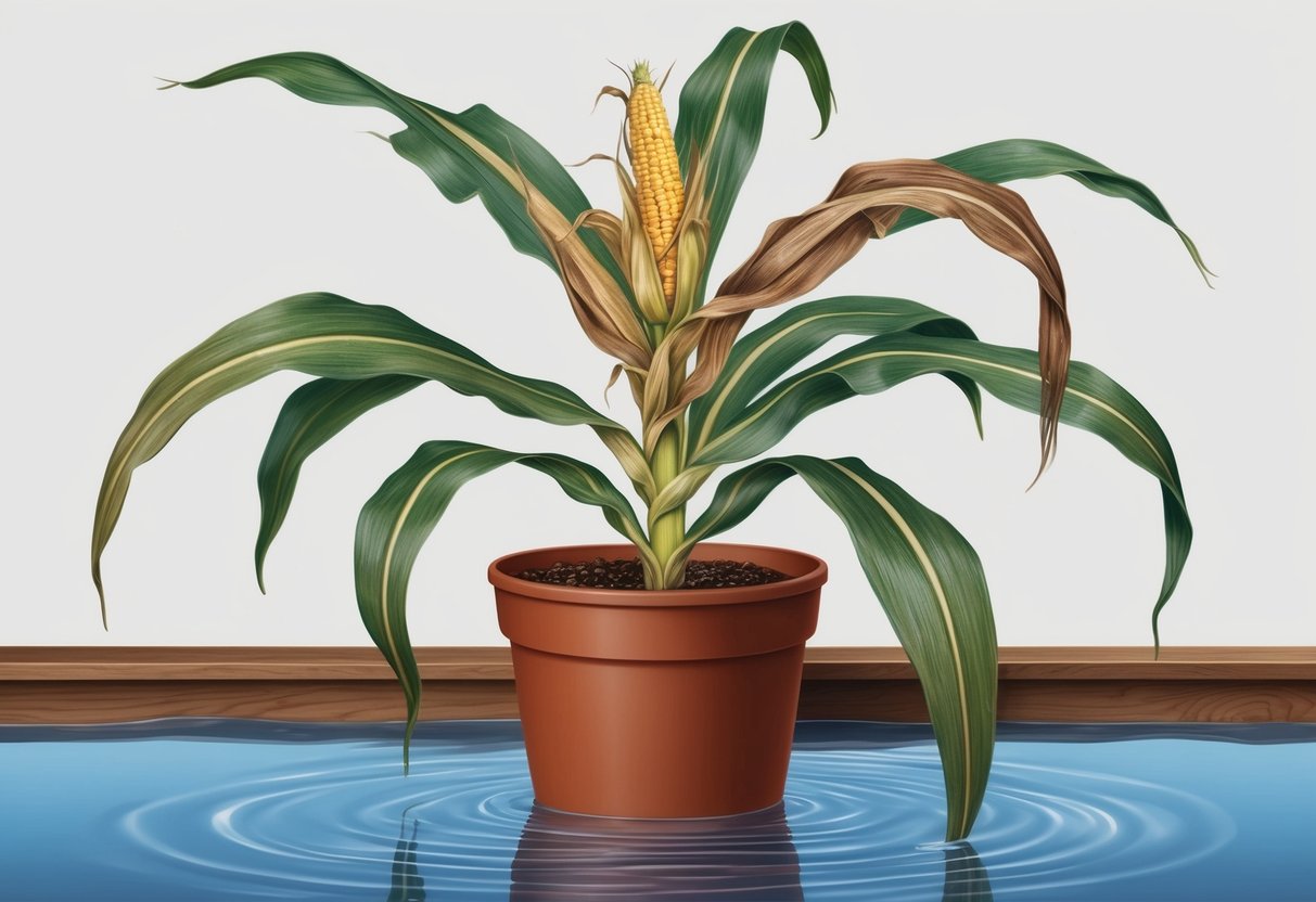 Overwatered Corn Plant: Signs and Solutions for Recovery - Evergreen Seeds