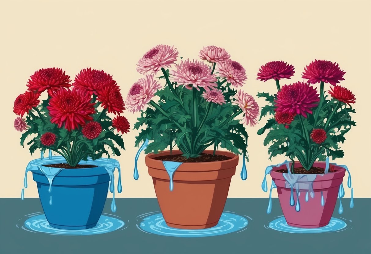 Overwatered Mums: Identifying Symptoms and Recovery Tips - Evergreen Seeds