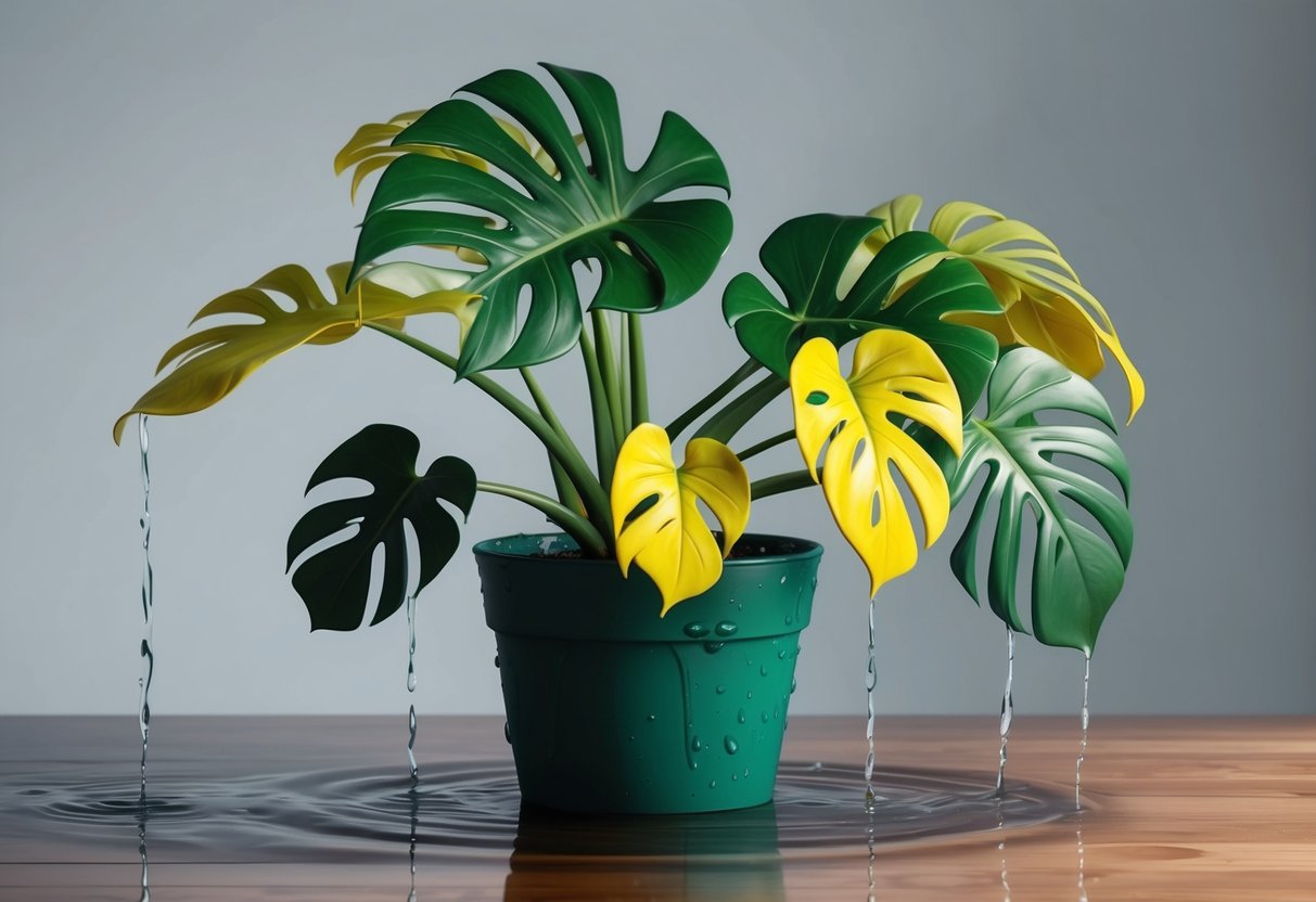 Before and After Overwatered Monstera: Causes, Signs, and Solutions ...