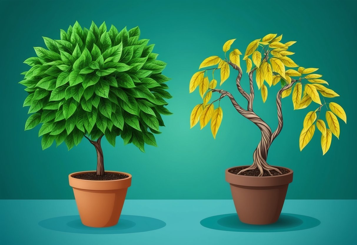 Overwatered vs Underwatered Money Tree: Identifying Key Signs and ...
