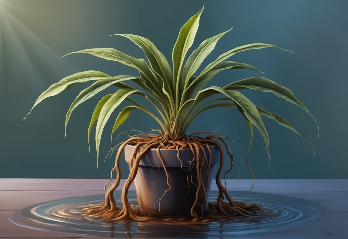 Root Rot Overwatered Spider Plant: Prevention and Treatment Tips ...