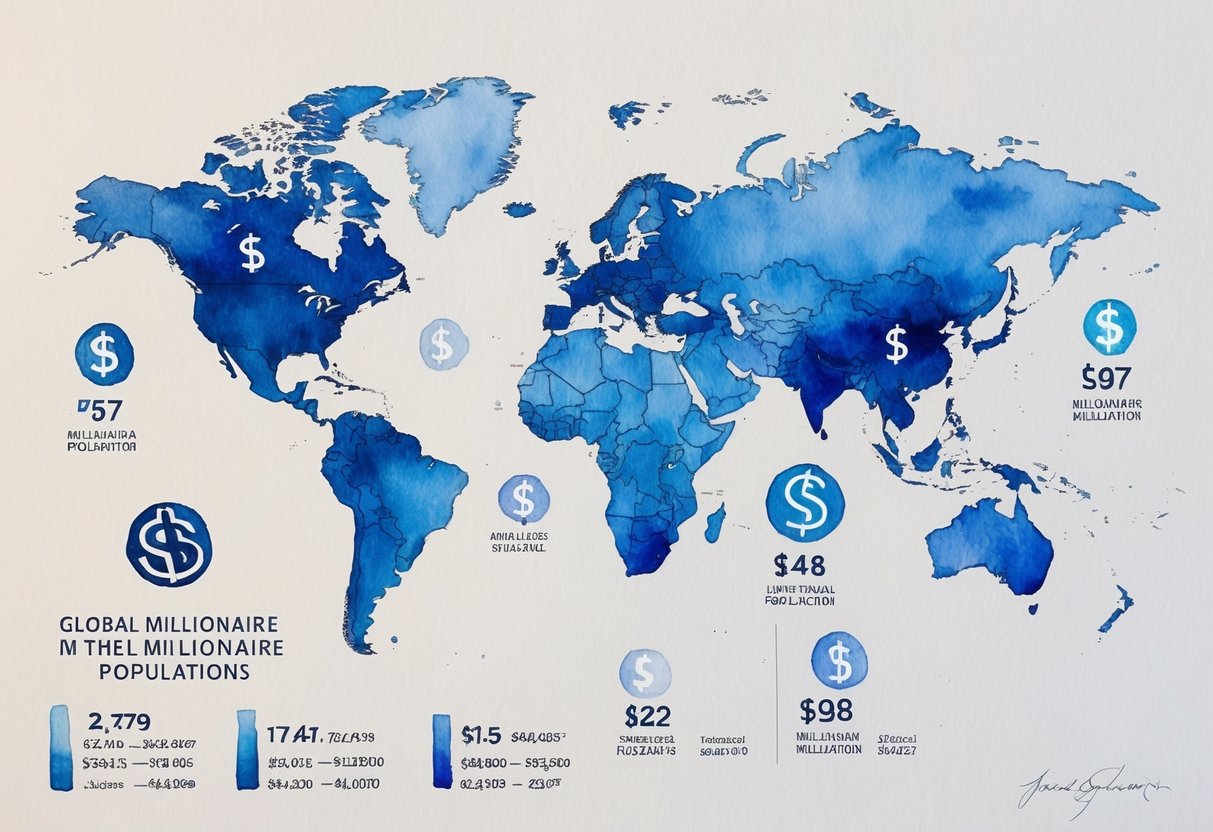 Global Perspective on Millionaire Populations: Wealth Distribution ...