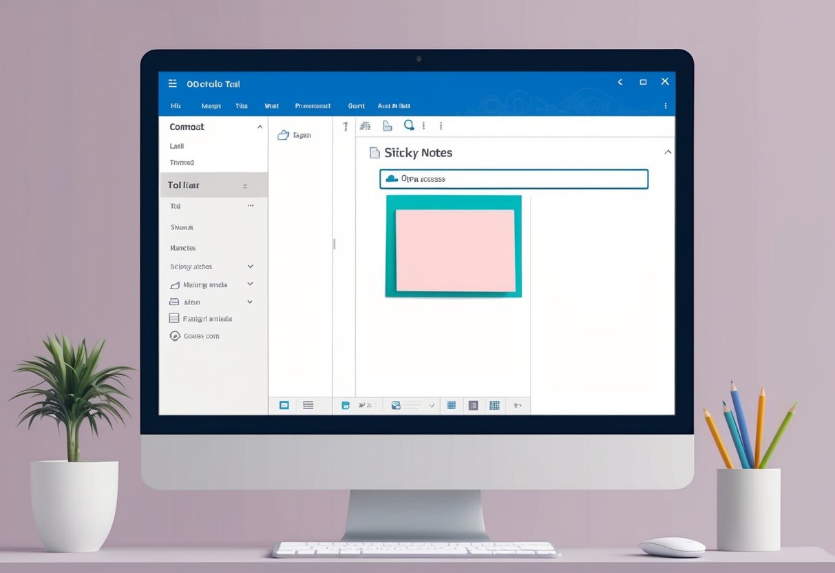How to Access Sticky Notes in Outlook: A Step-by-Step Guide - Position ...