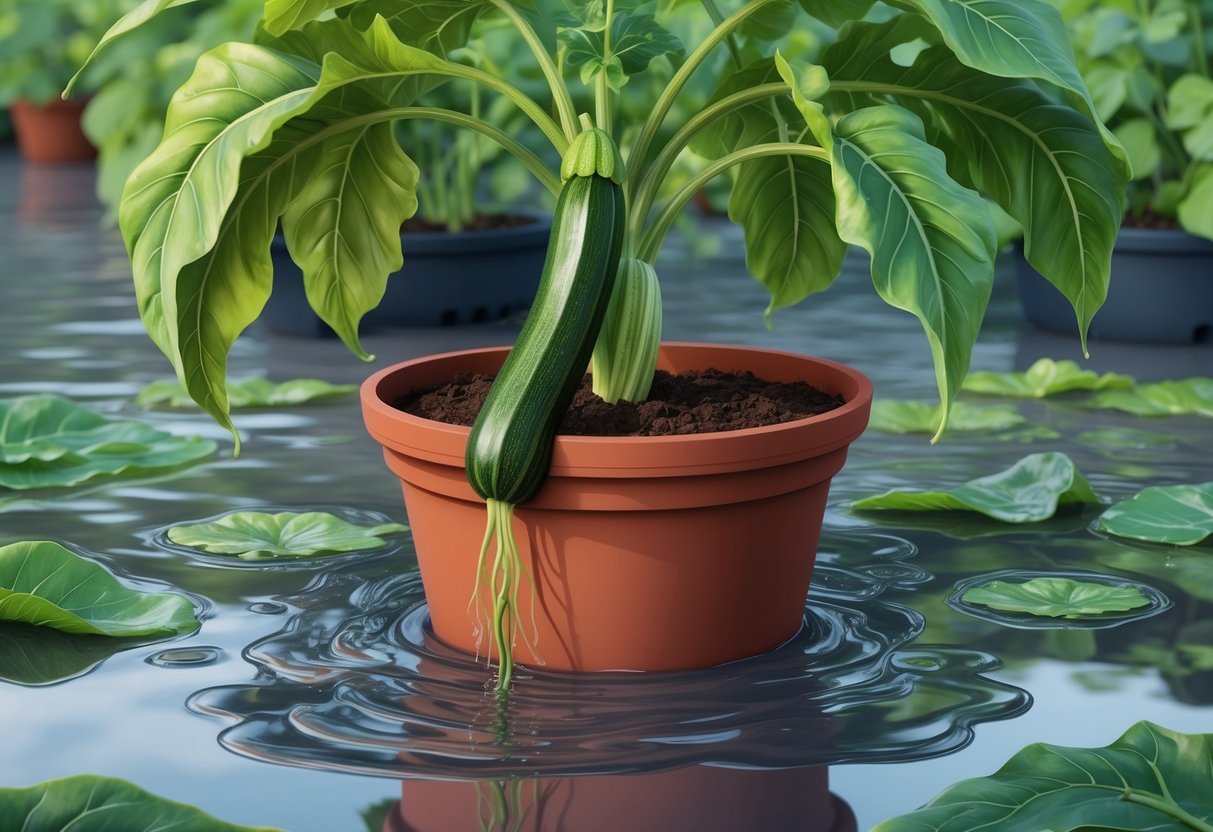 Overwatered Zucchini Plant: Signs and Solutions for Recovery ...