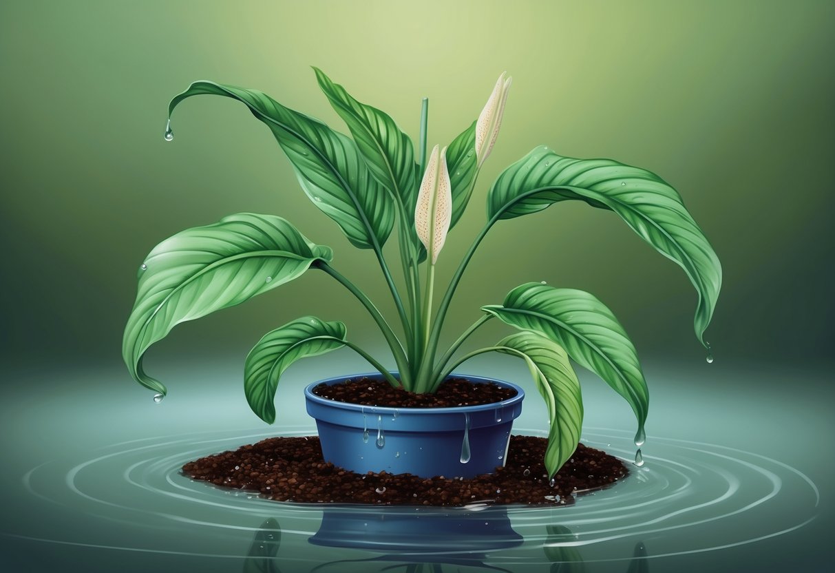 How to Fix Overwatered Peace Lily: Expert Tips for Recovery - Evergreen ...