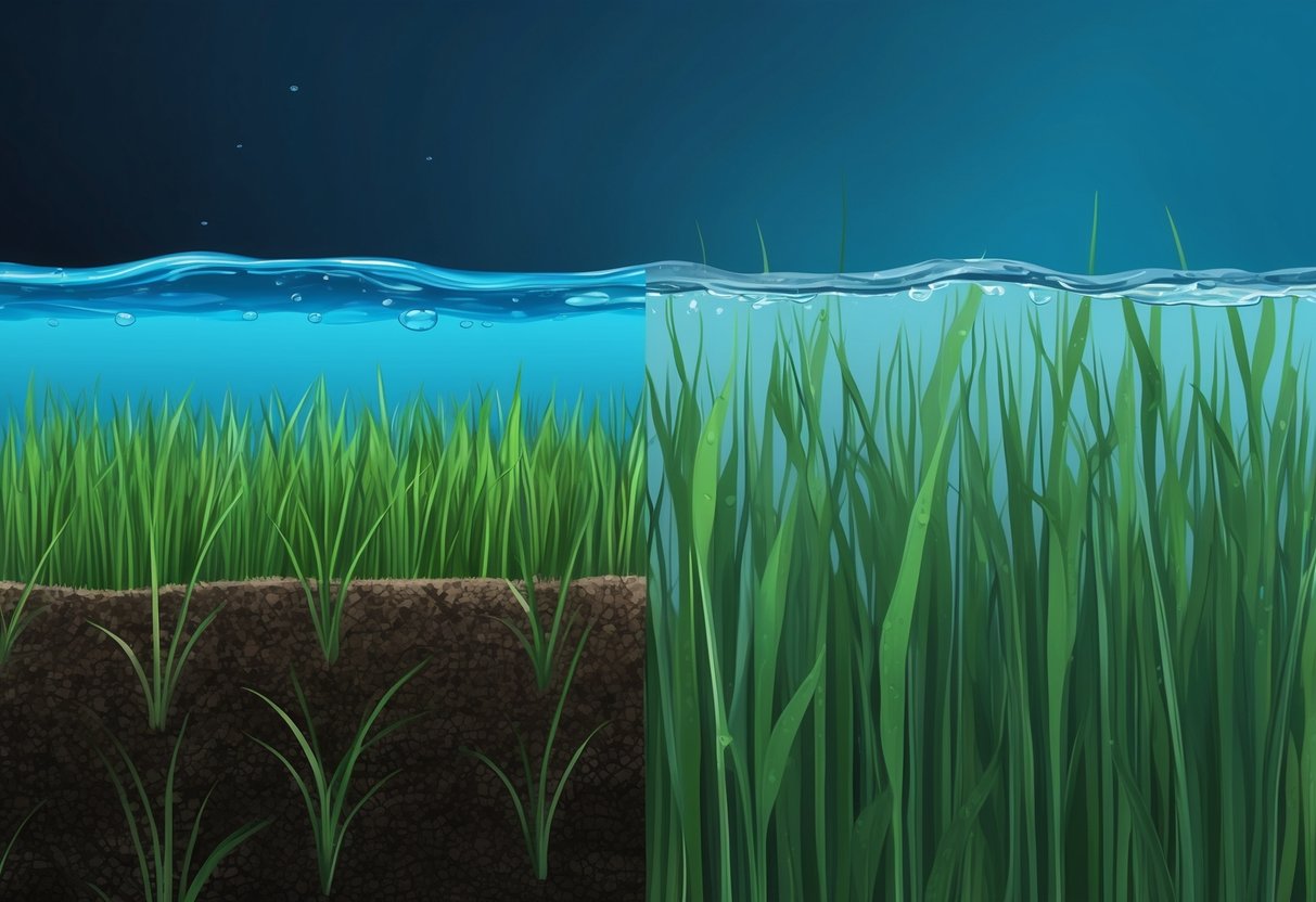 Underwatered Overwatered Grass: Tips for Perfect Lawn Care - Evergreen ...