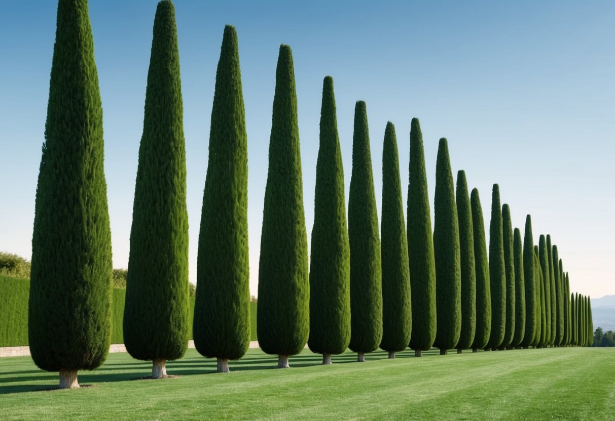 How Tall Do Italian Cypress Trees Grow: Ideal Heights for Your Garden ...