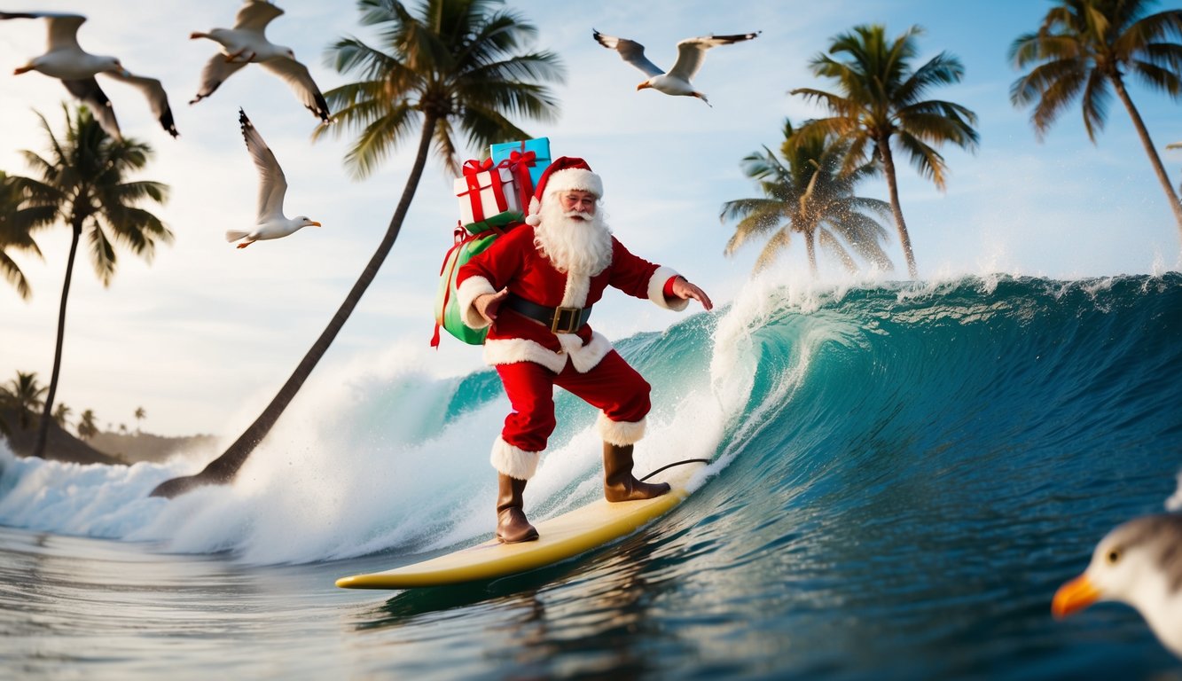 Surfing Santa: A Jolly Ride on Aussie Waves 2026 - Surf Collective