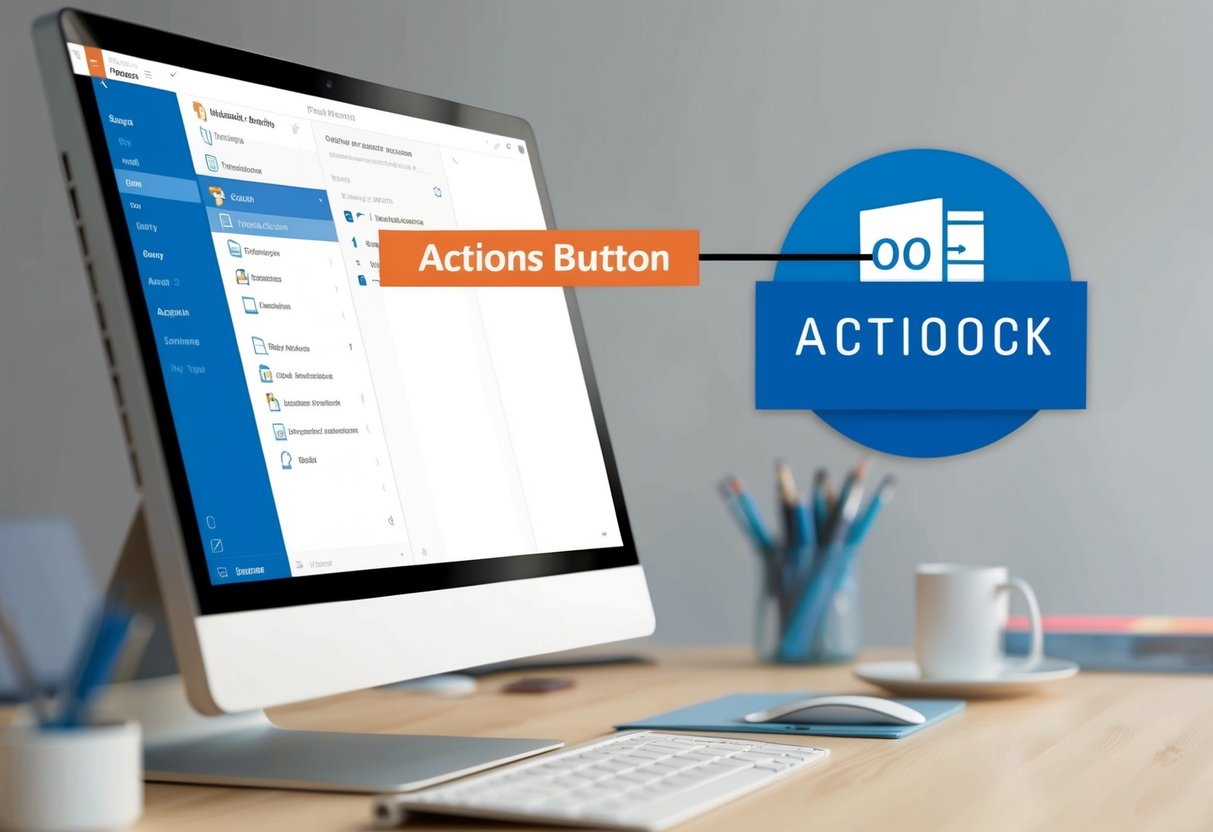 Where is the Actions Button in Outlook: A Quick Guide - Position Is Everything