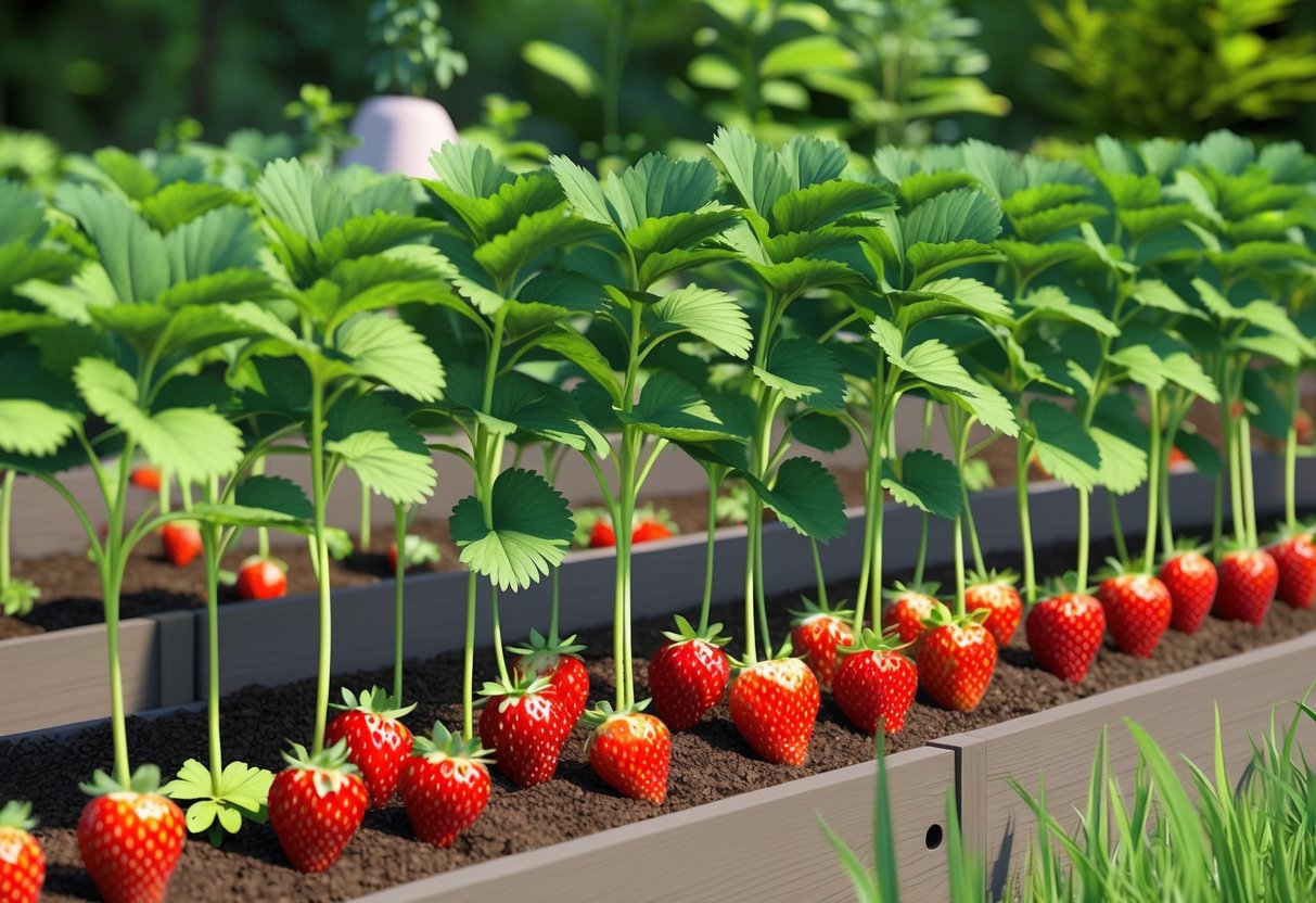 How Tall Do Strawberry Plants Grow: A Guide to Optimal Growth Heights ...