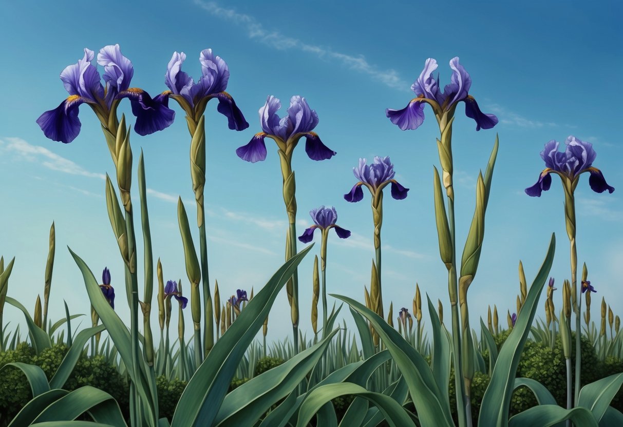 How Tall Do Iris Grow: Understanding Their Size Potential - Evergreen Seeds