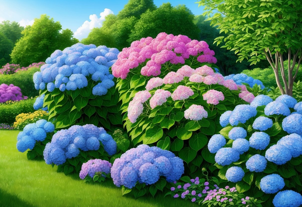 How Tall Hydrangea Grow: Essential Heights for Your Garden - Evergreen ...