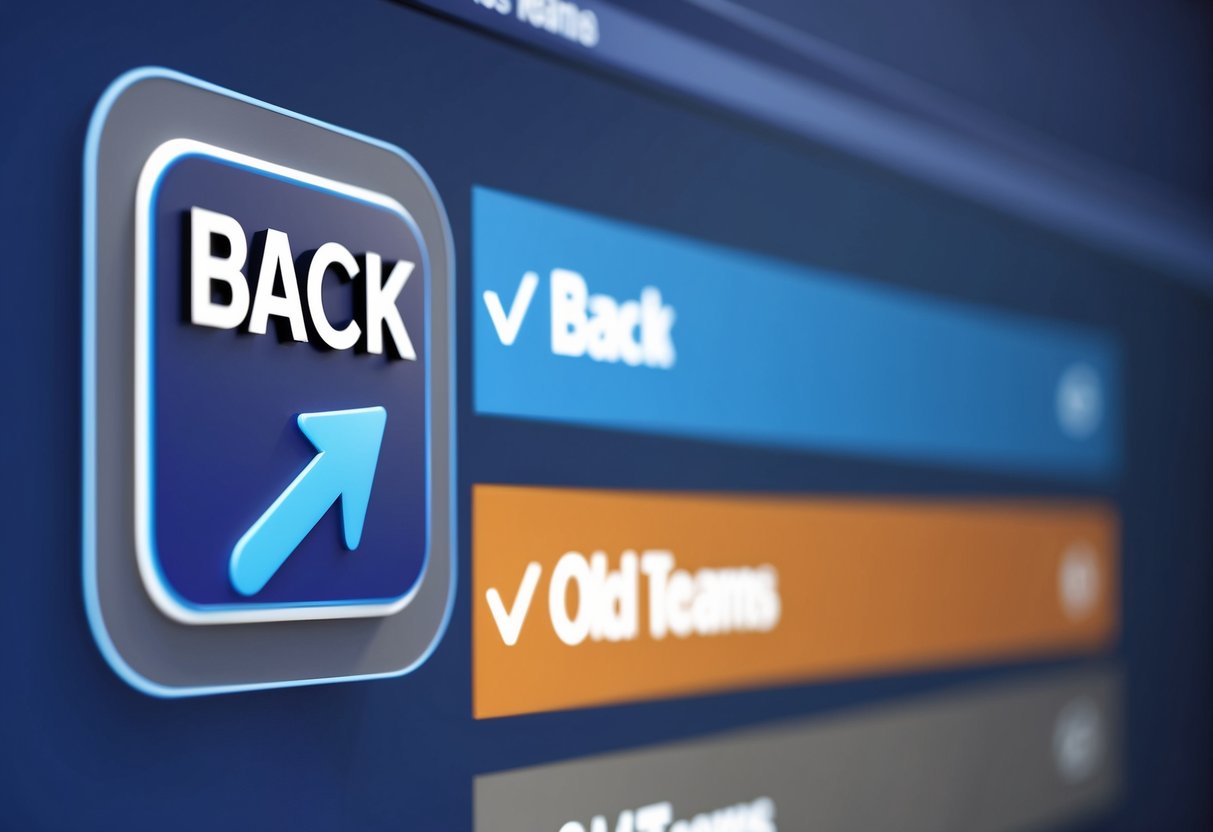 How to Go Back to Old Teams: A Step-by-Step Tech Guide - Position Is ...