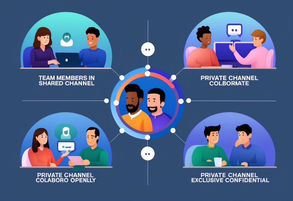 Teams Shared Channel vs Private Channel: Understanding Key Differences ...