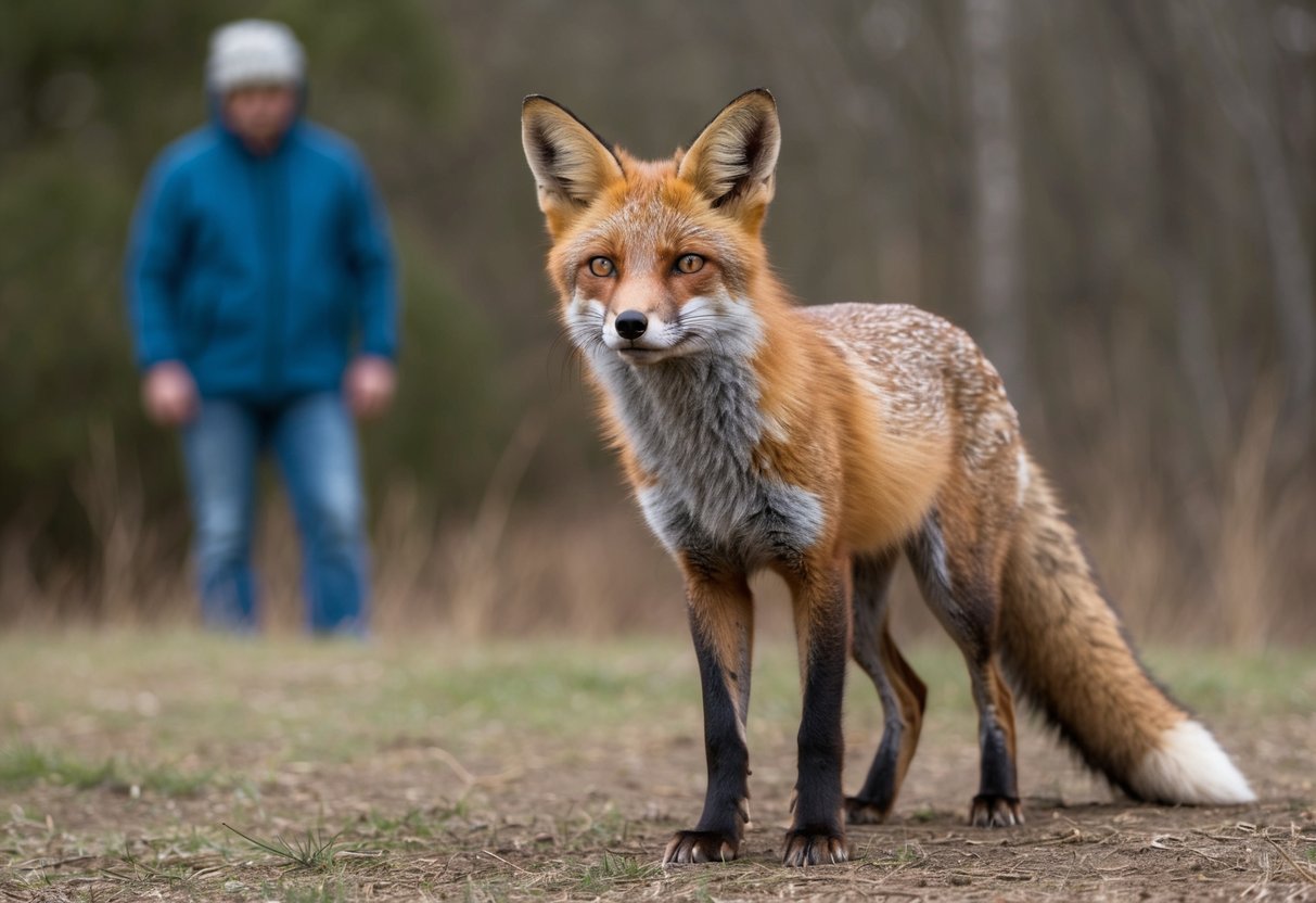 What Will a Fox Do If It Sees a Human? Understanding Fox Behavior in ...