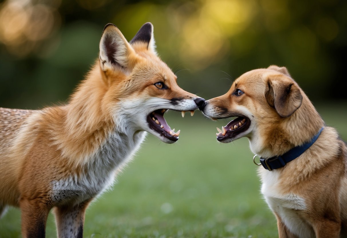 Are Foxes Mean to Dogs? Understanding Their Interactions in the Wild ...