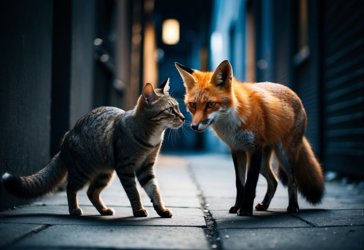 Do Cats and Foxes Fight at Night? Exploring Their Interactions and ...