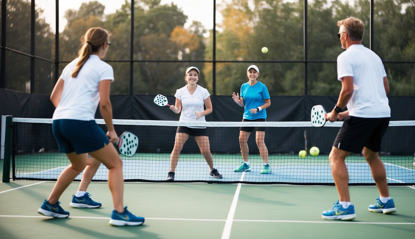 Pickleball Drills for 4 Players: Fun Ways to Boost Your Group Game ...