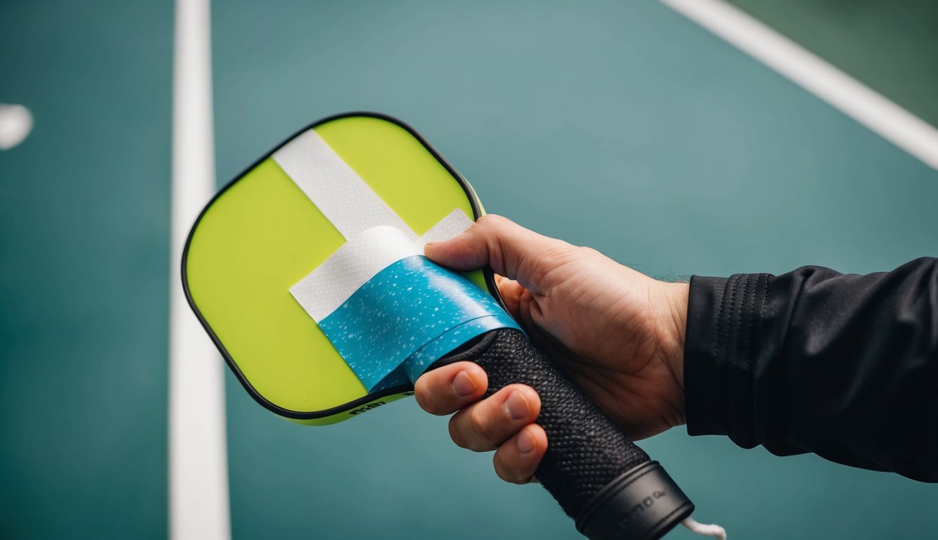 Wrapping a Pickleball Paddle: Quick DIY Guide for Grip Improvement ...