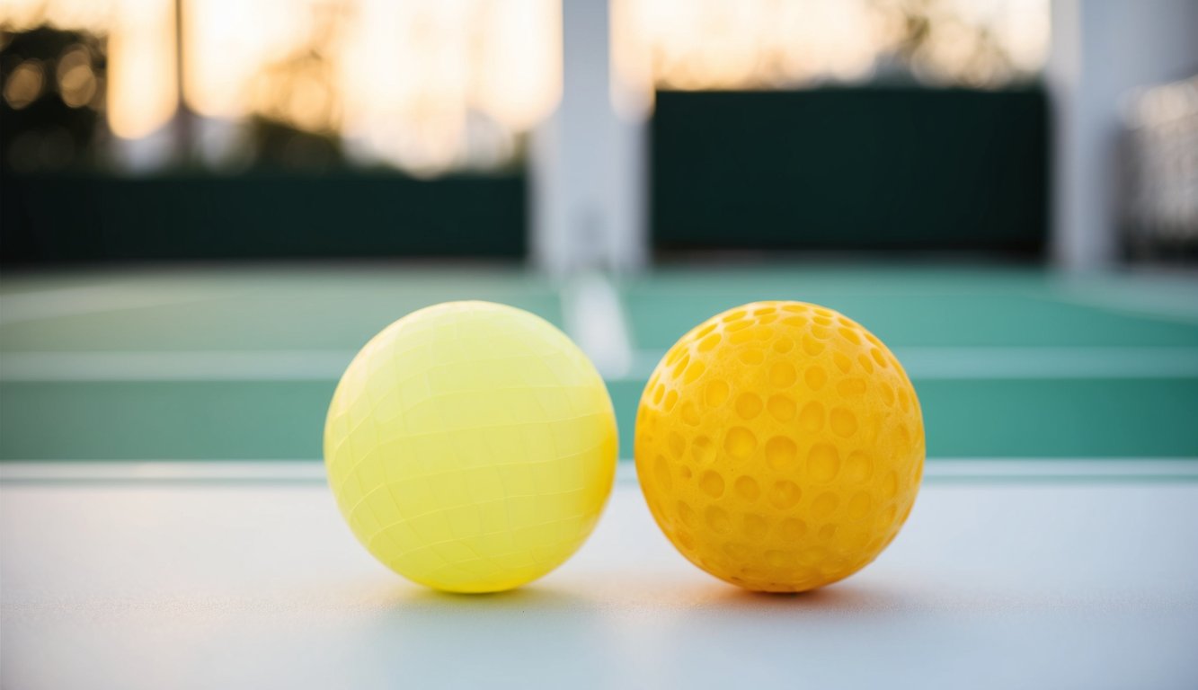 Pickleball Yellow vs Orange Ball: What’s the Difference and Which ...