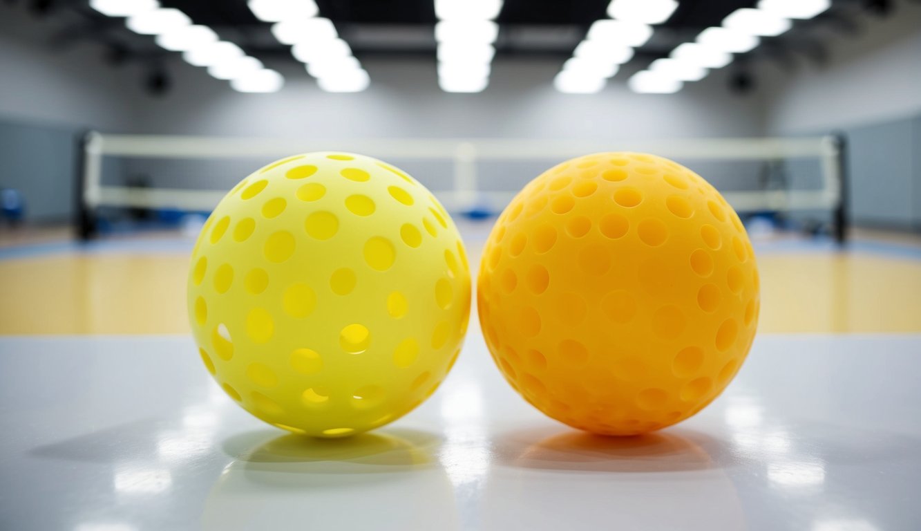 Pickleball Yellow vs Orange Ball: What’s the Difference and Which ...