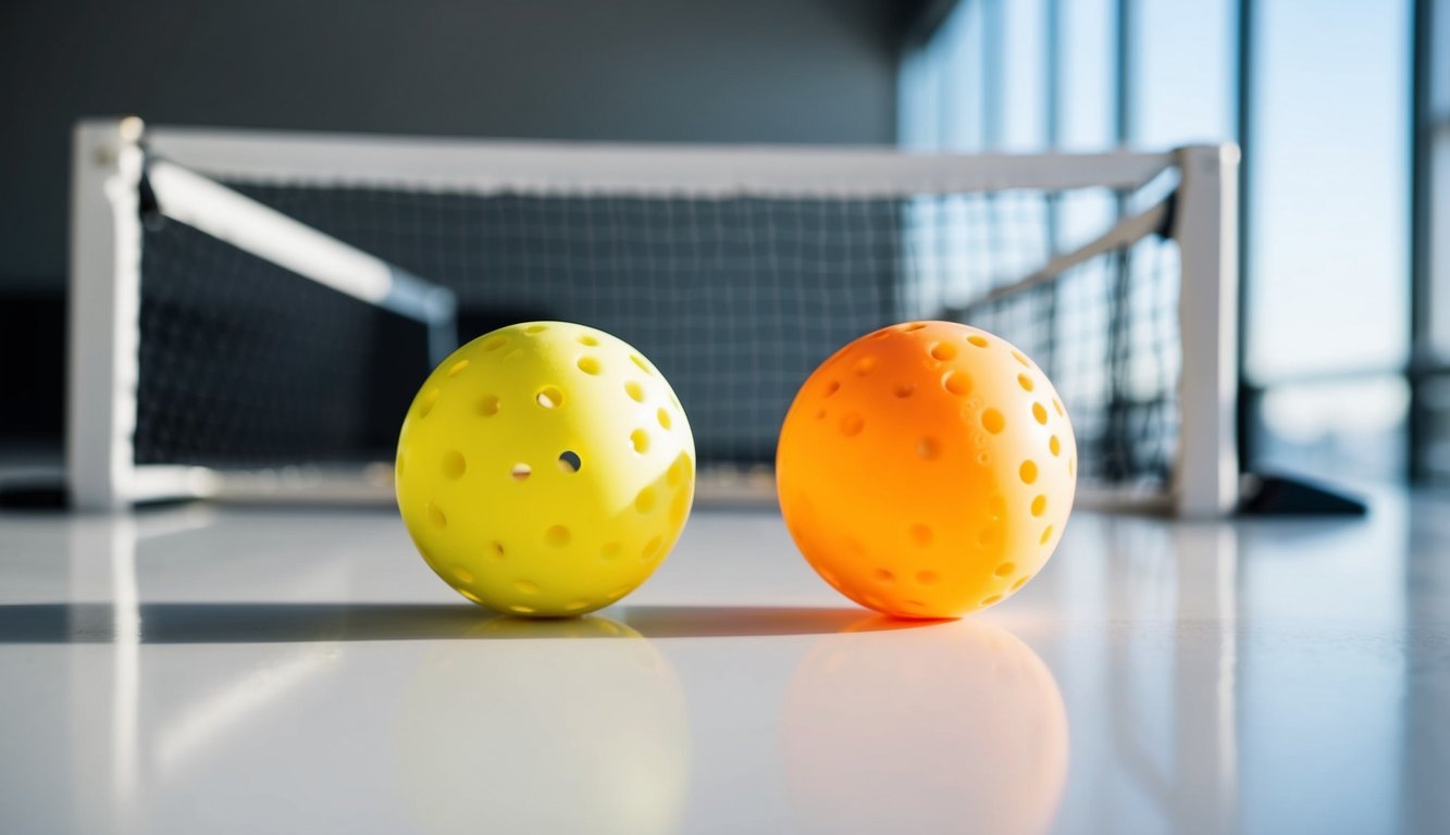 Pickleball Yellow vs Orange Ball: What’s the Difference and Which ...
