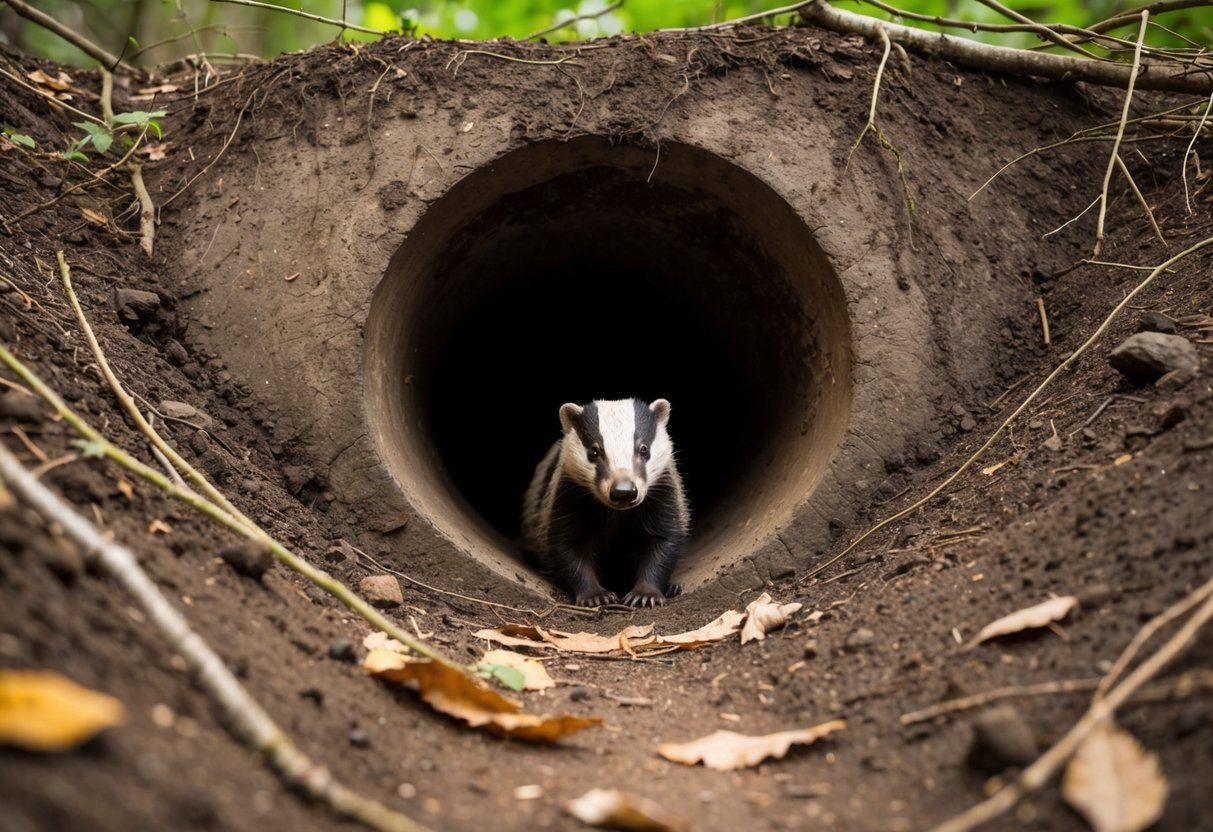 What Does a Badger Hole Look Like? A Guide to Identifying Badger Dens ...