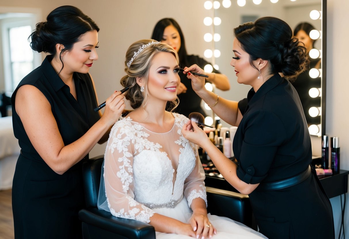 In What Order Should a Bride Get Makeup Done? A Simple Guide for a ...