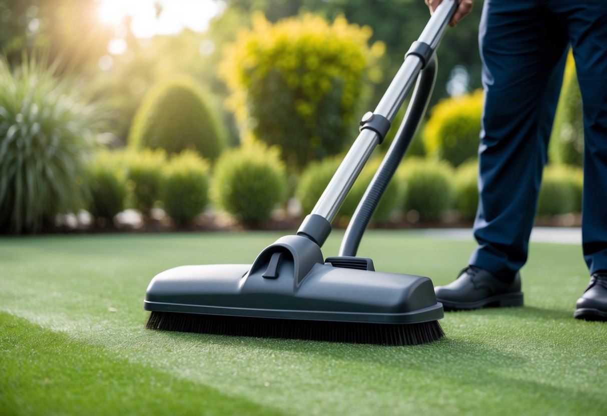 How Do Professionals Clean Artificial Grass? | Sparkly Turf