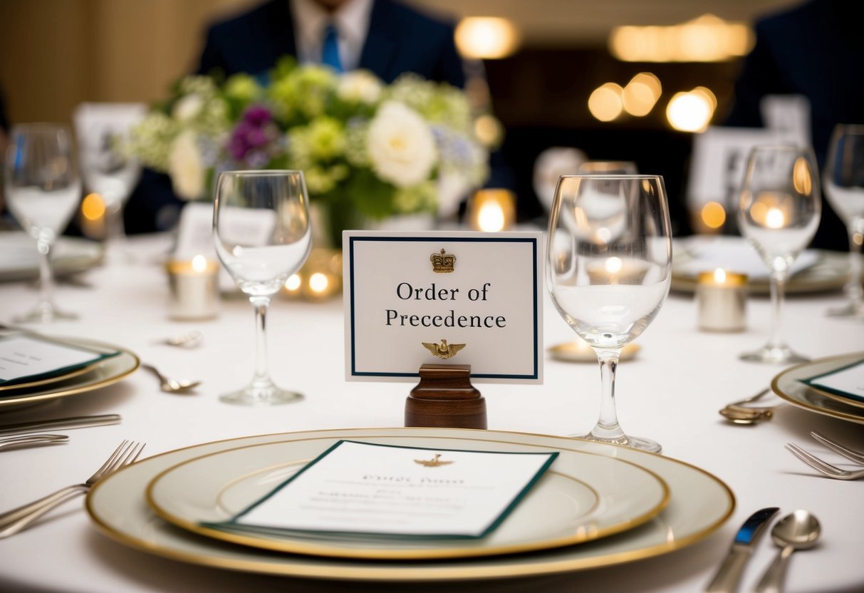 What Is the Order of Precedence Seating? Understanding Formal Event ...