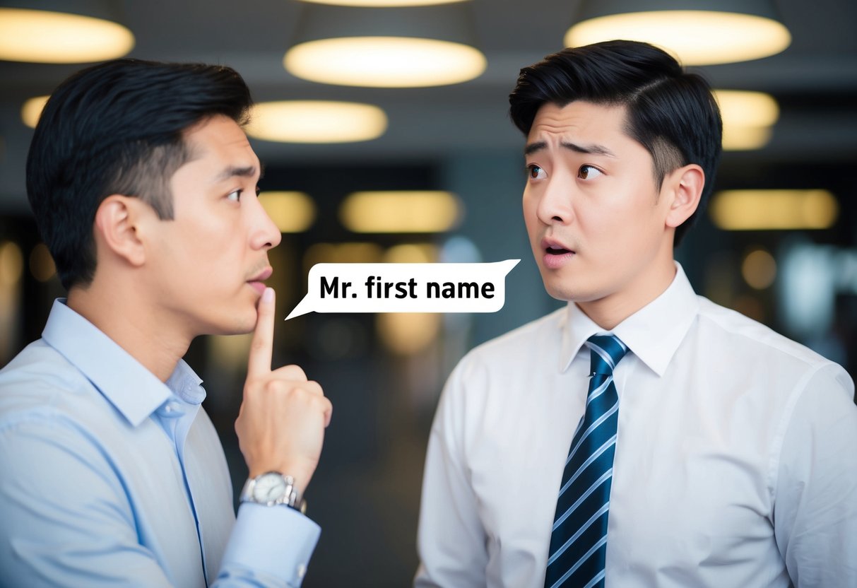 Is It Disrespectful to Call Someone Mr First Name? Understanding the ...