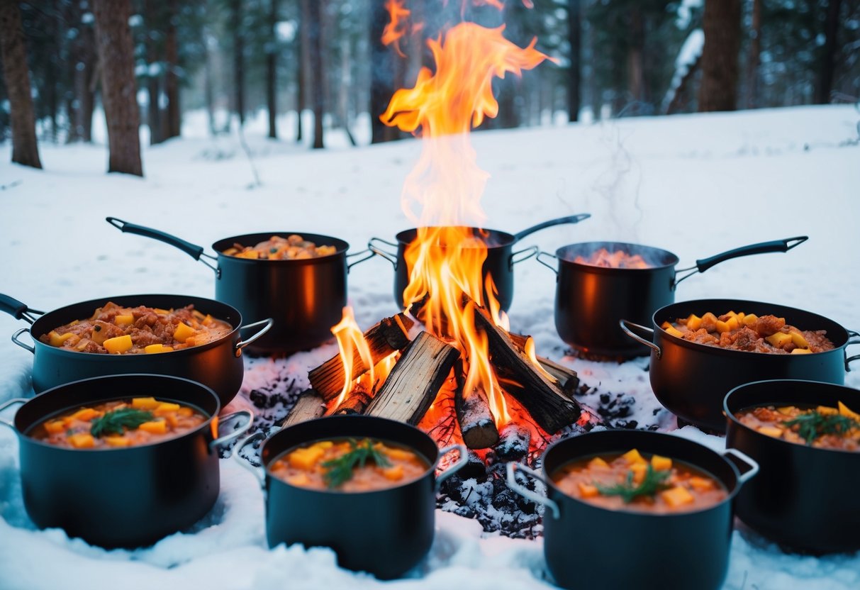 10 Cozy Winter Meals For Camping Adventure