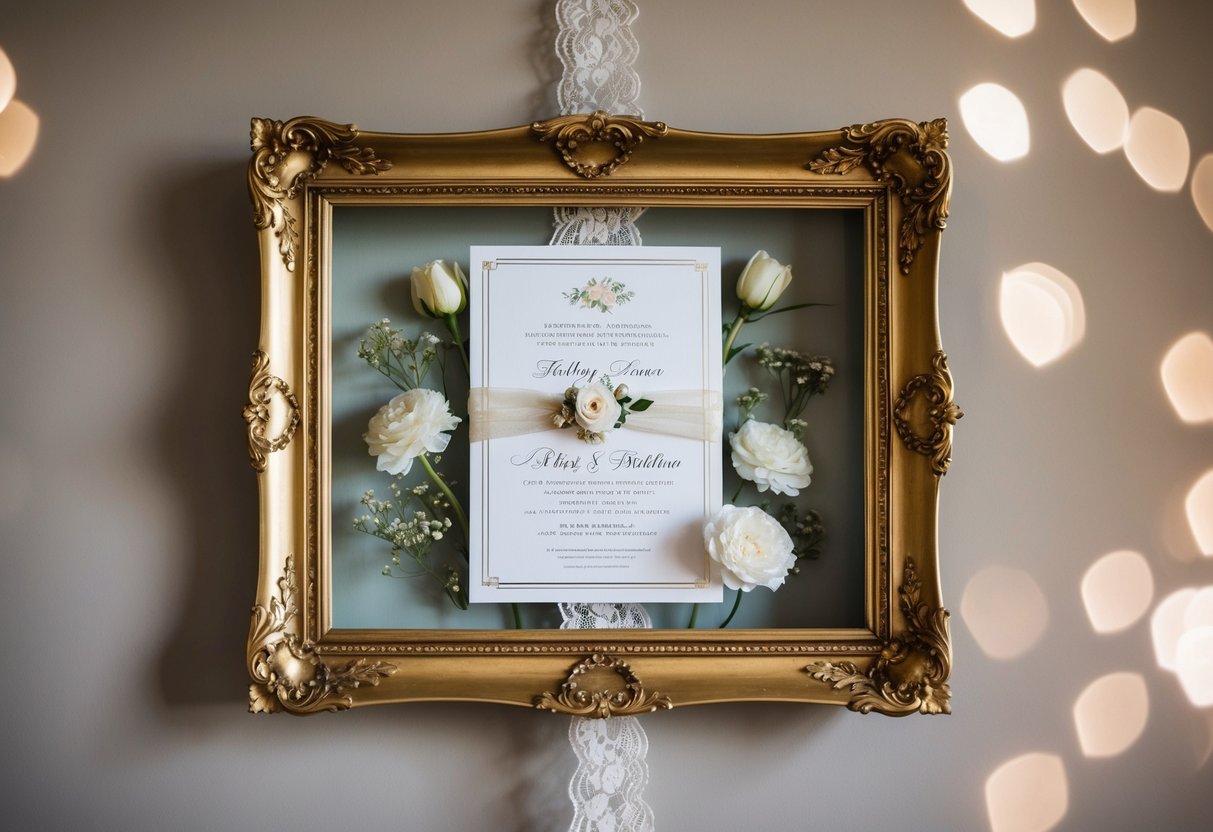 Do People Frame Their Wedding Invitations? Exploring a Charming Trend ...