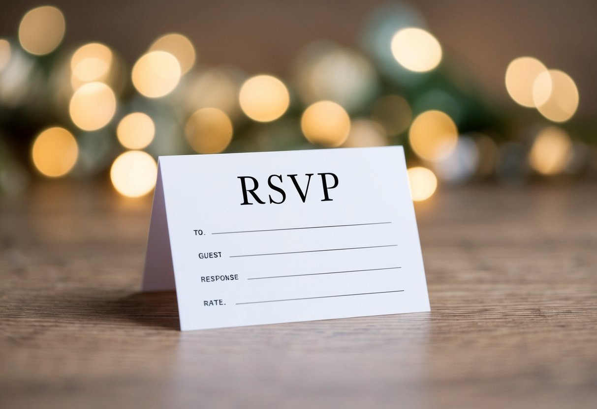 What to Write in RSVP? Tips for a Thoughtful Response - OMG Hitched!