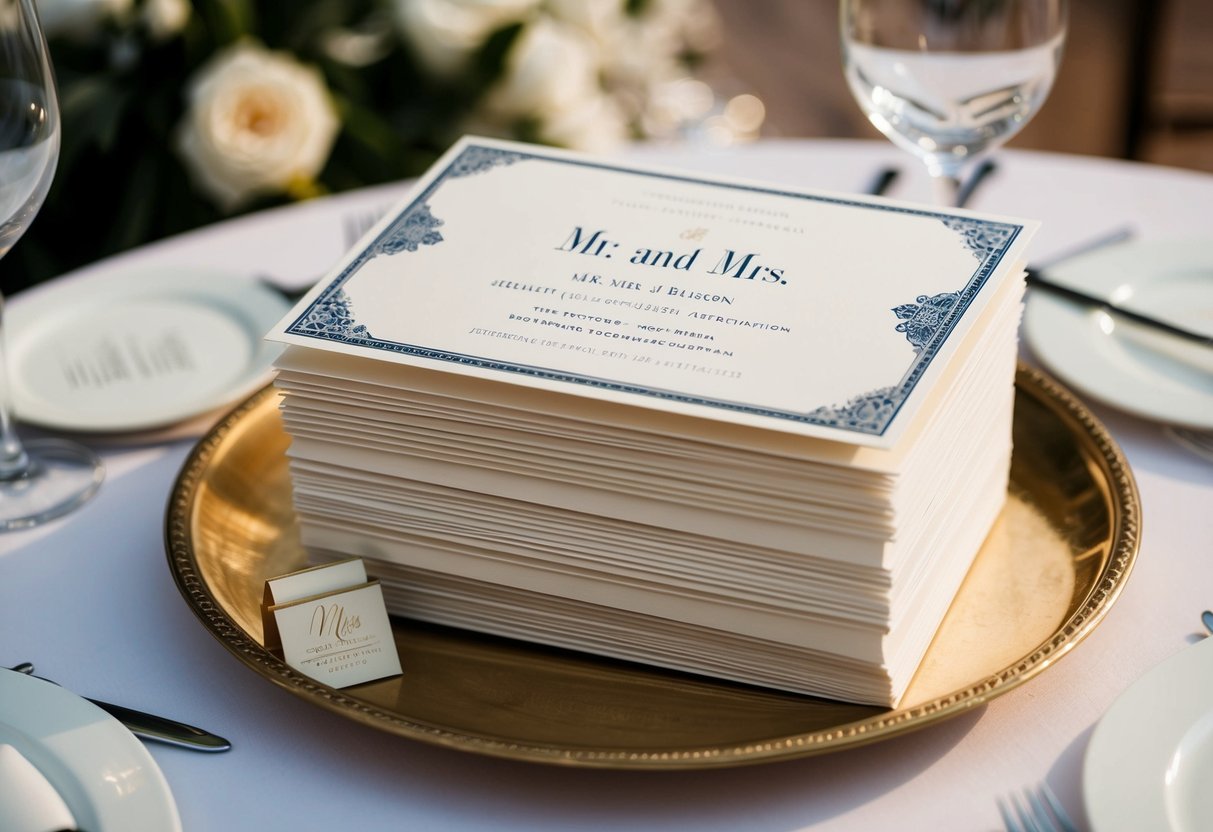 Should You Use Mr and Mrs on Wedding Invitations? Understanding the ...